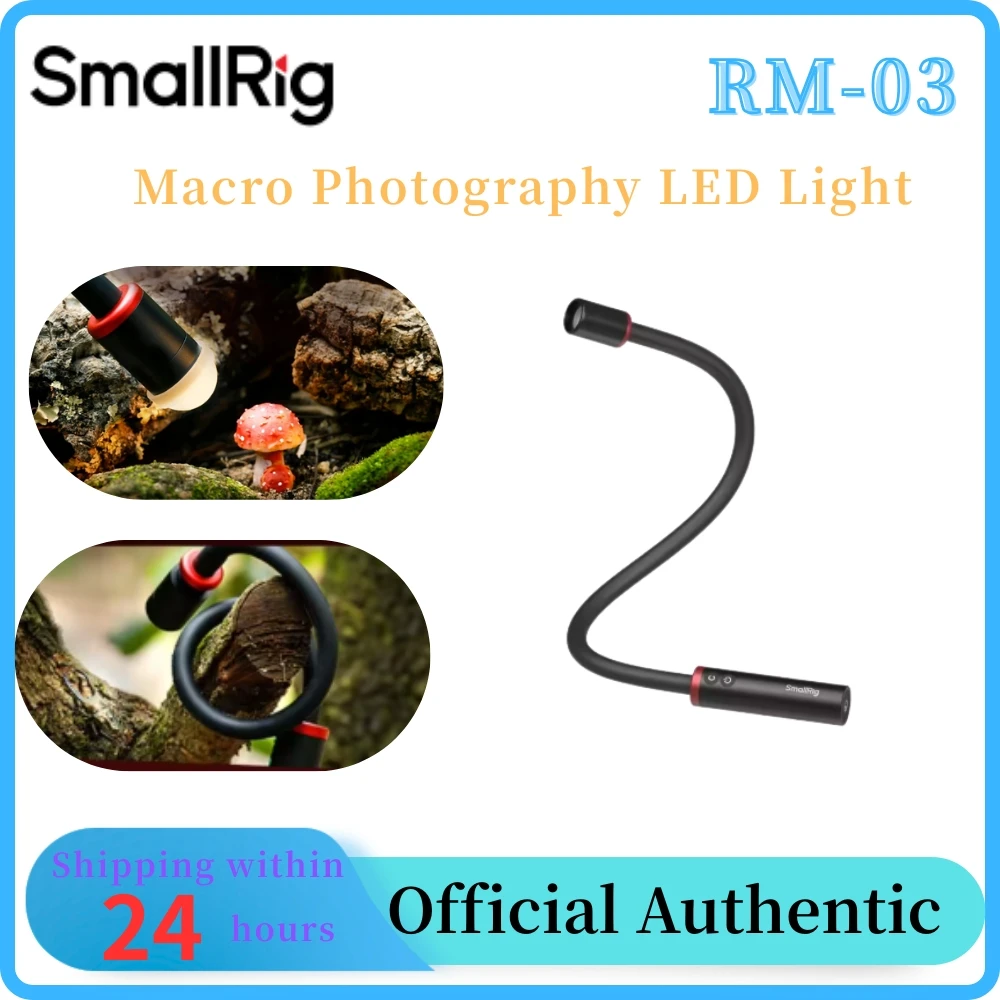 SmallRig RM-03 Macro photographie 3W lumière LED Macro bras lumière 5 ...