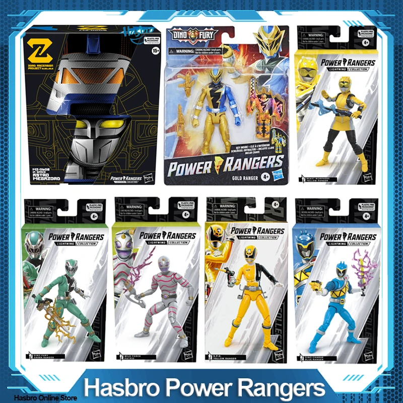 Coleção Hasbro Power Rangers relâmpago, Zord S.P.D azul Ranger F5177 ...