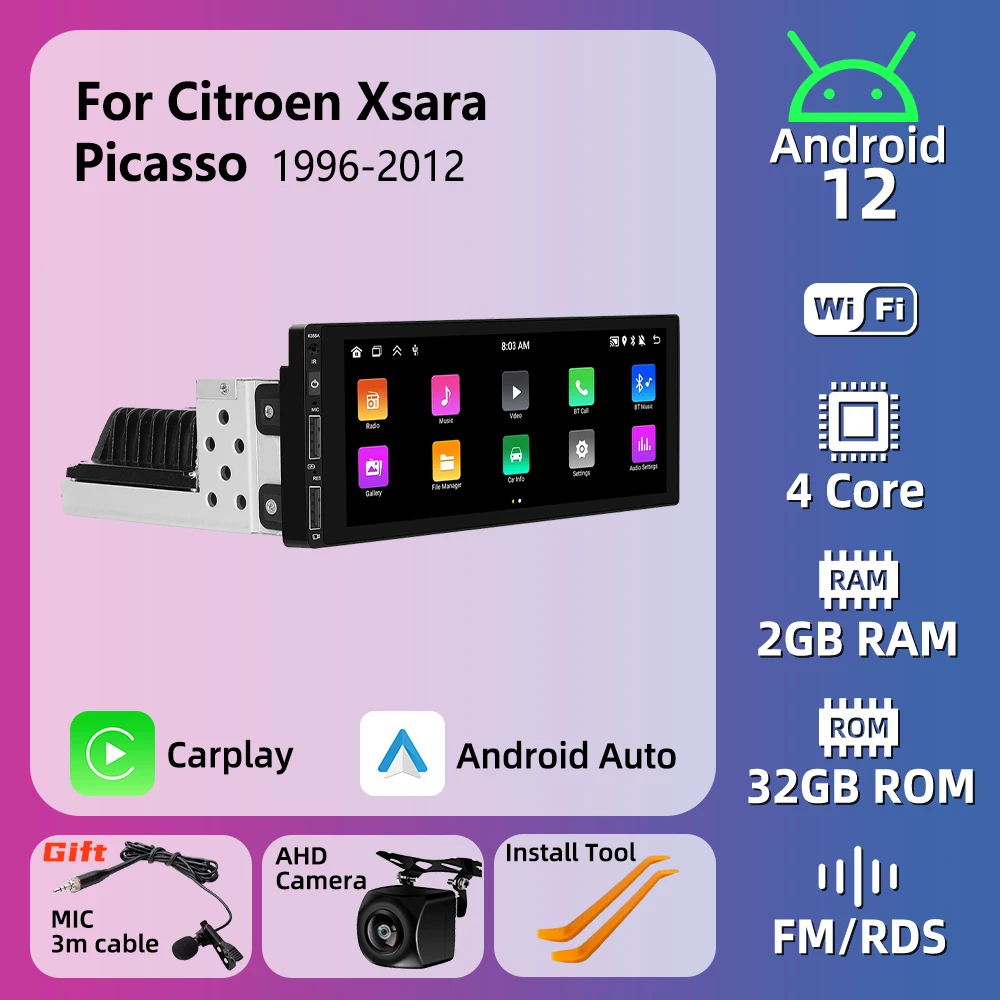 Radio-Multimedia-con-GPS-para-coche-reproductor-con-Android-1-Din ...