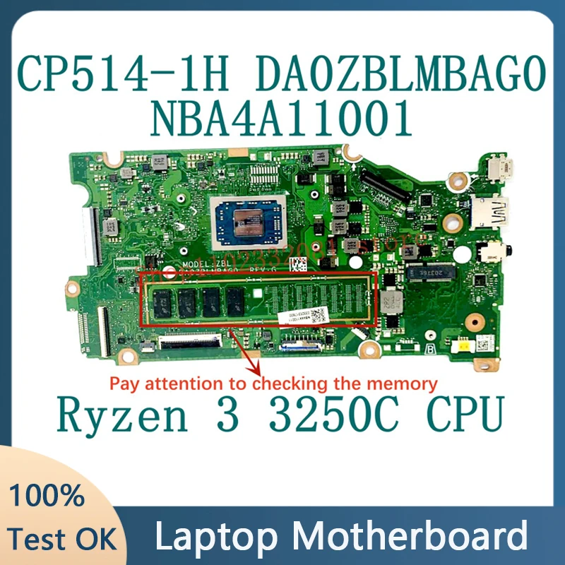 DA0ZBLMBAG0-Mainboard-For-Acer-Chromebook-CP514-1H-Laptop-Motherboard ...