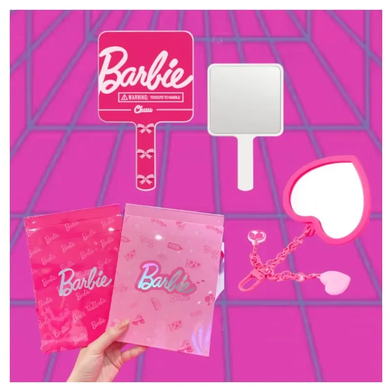 Anime-Miniso-Barbie-Makeup-Mirror-Cartoon-Fashion-Women-s-Folding ...