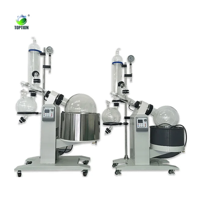 Industrial Continuous Rotary Evaporator Rotovap With Dual Collector ...