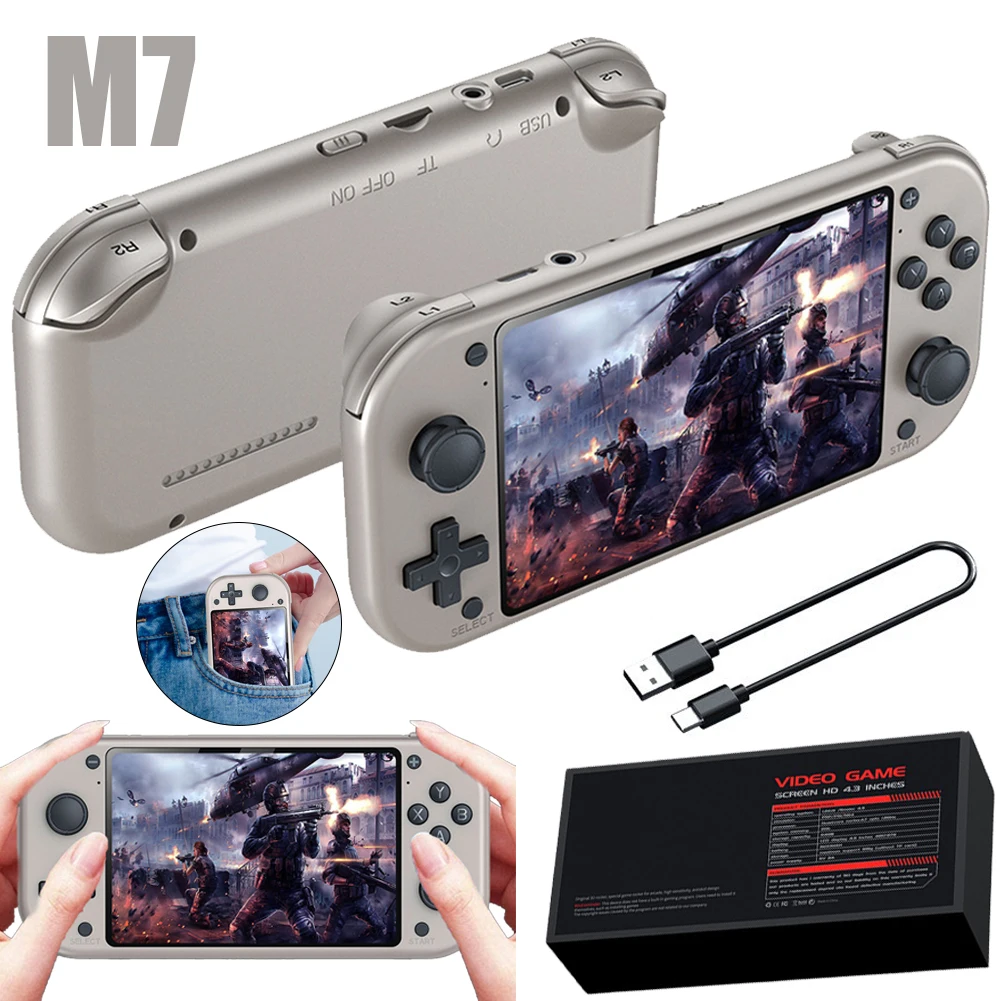 M17-Retro-Handheld-Game-Console-jogador-port-til-de-videogame-jogo ...