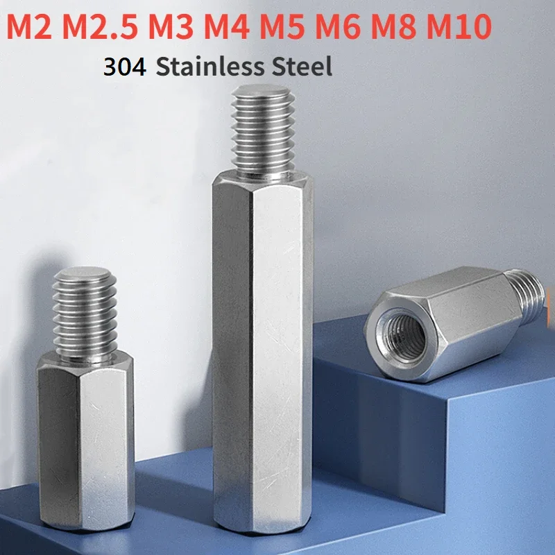 M2-M10-304-Stainless-Steel-Single-head-Hexagonal-Iron-Column-Isolation ...