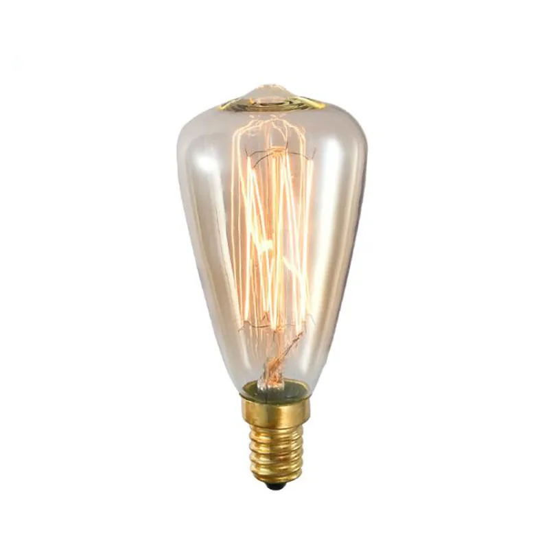 Edison Bulbs ST48 E14 40W 220V Christmas Tree Incandescent Bulbs 40W ...