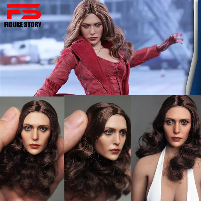 1-6-Scale-Movie-Head-Witch-Scarlet-Elizabeth-Olsen-Head-Carving-for-12 ...