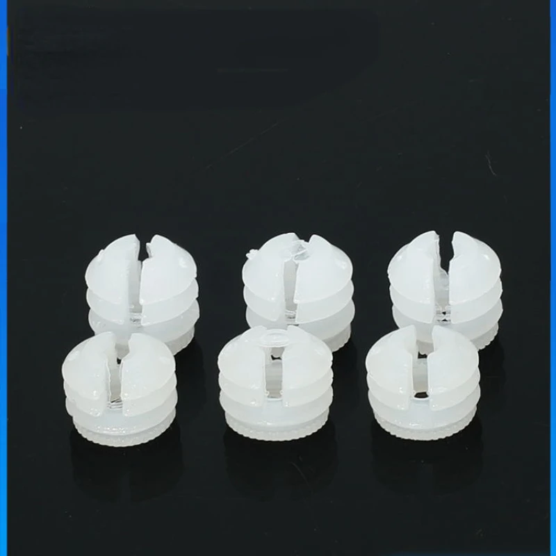 10-100-1000PCS-Nylon-Expansion-Nuts-Nylon-Pre-insert-Embedded-Nut-3-In ...