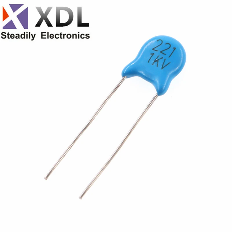 100pcs 1kv 221k 220pf 1000v High Voltage Ceramic Capacitor - Capacitors ...