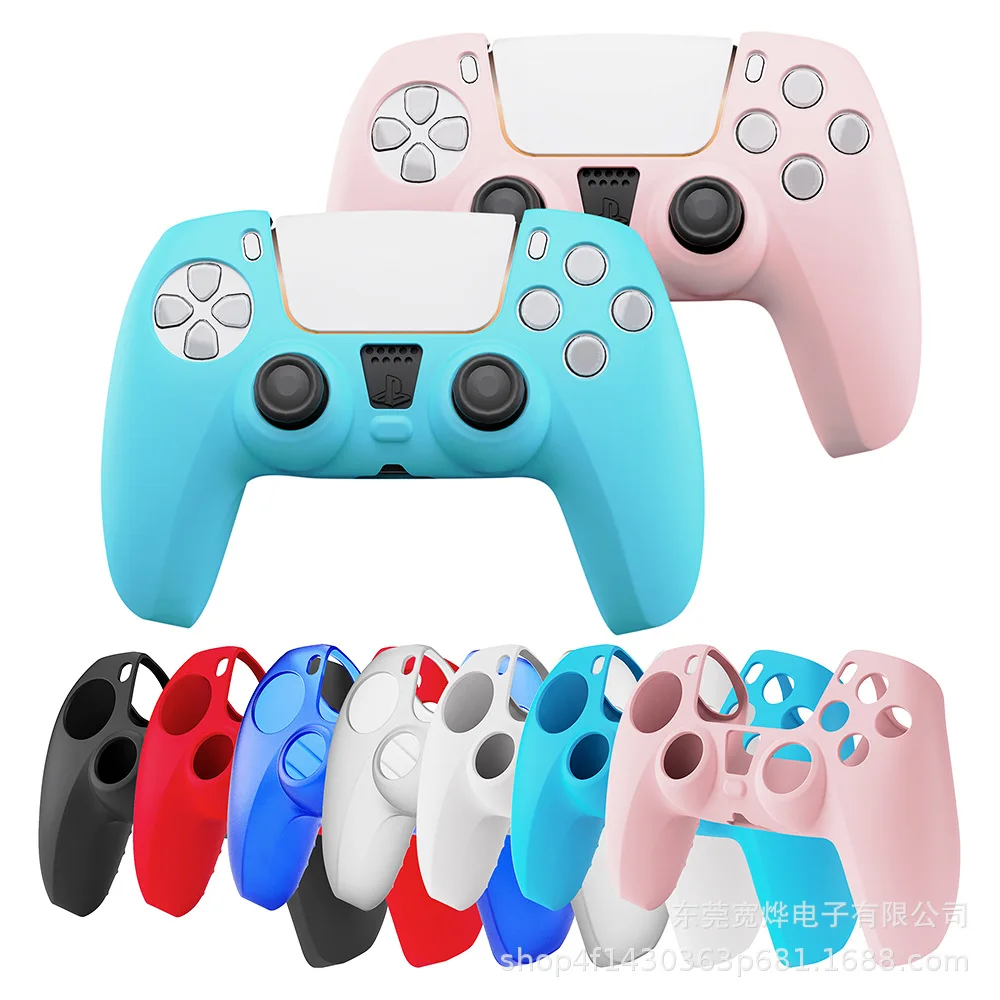 For-PS5-Controller-Silicone-Soft-Case-PlayStation-5-Handle-Non-slip ...