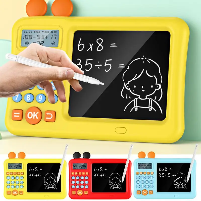 Kids-Math-Calculator-Drawing-Board-Aritm-tica-de-Ensino-Aids-Material ...