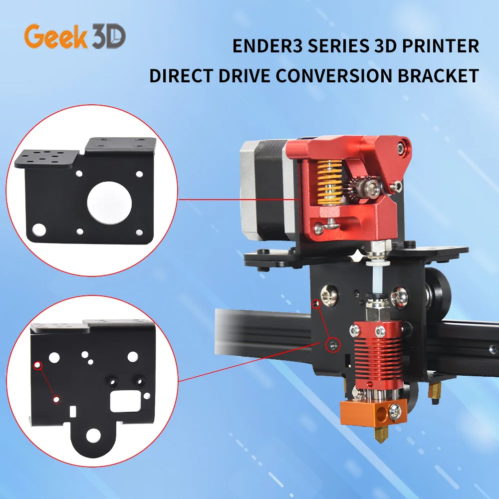 Upgrade Ender 3 Direct Drive Kit Conversion Bracket Compatible with ...