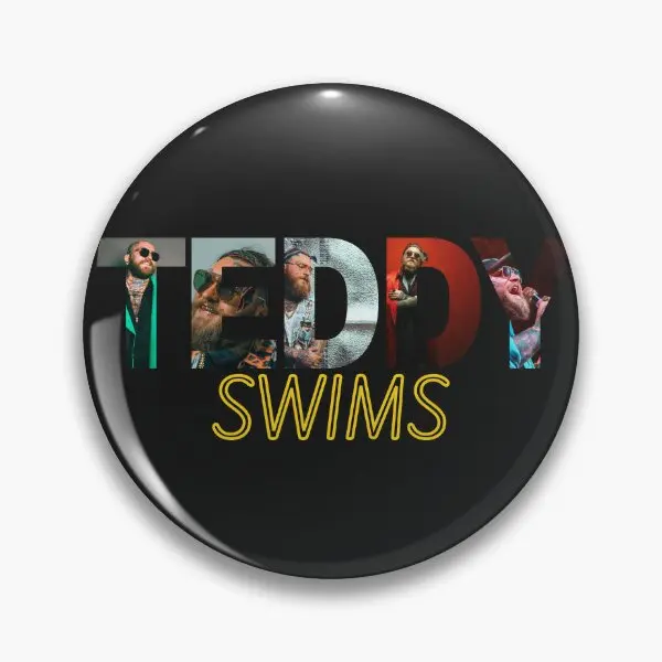 Teddy-Swims-Essential-T-Shirt-Hoodie-Soft-Button-Pin-Hat-Cartoon-Badge ...