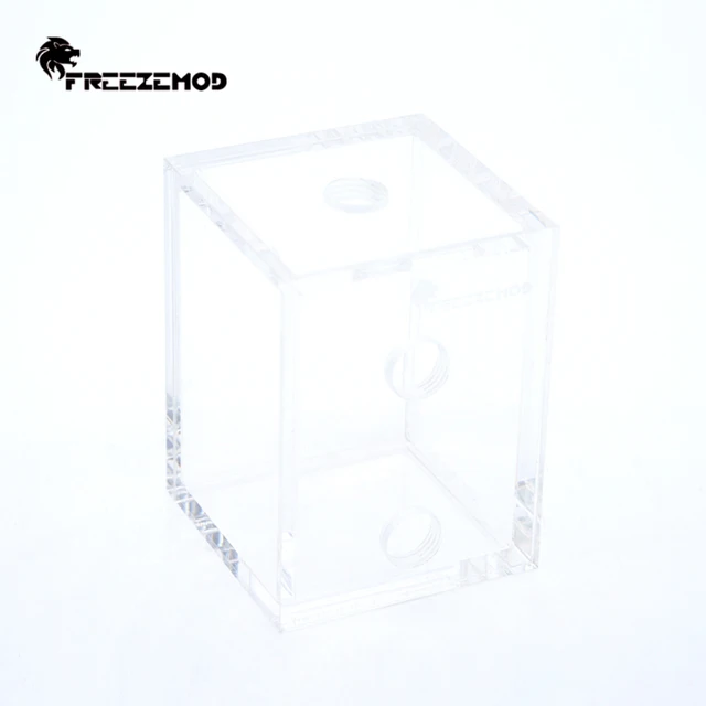 FREEZEMOD Acrylic Water Cooling Tank Full-transparent Reservoir Mini ...