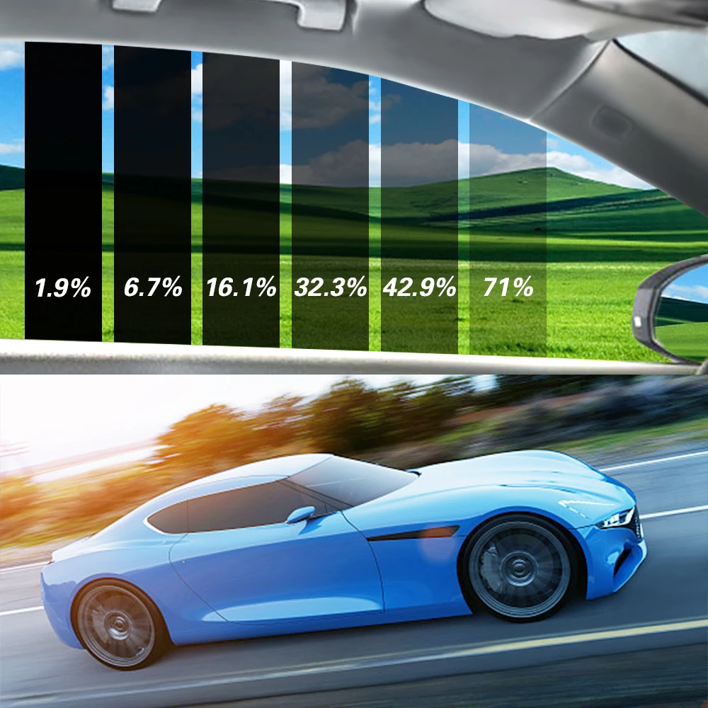Car Vlt Window Tint Film Auto Window Glass Car Window Foils Tint ...