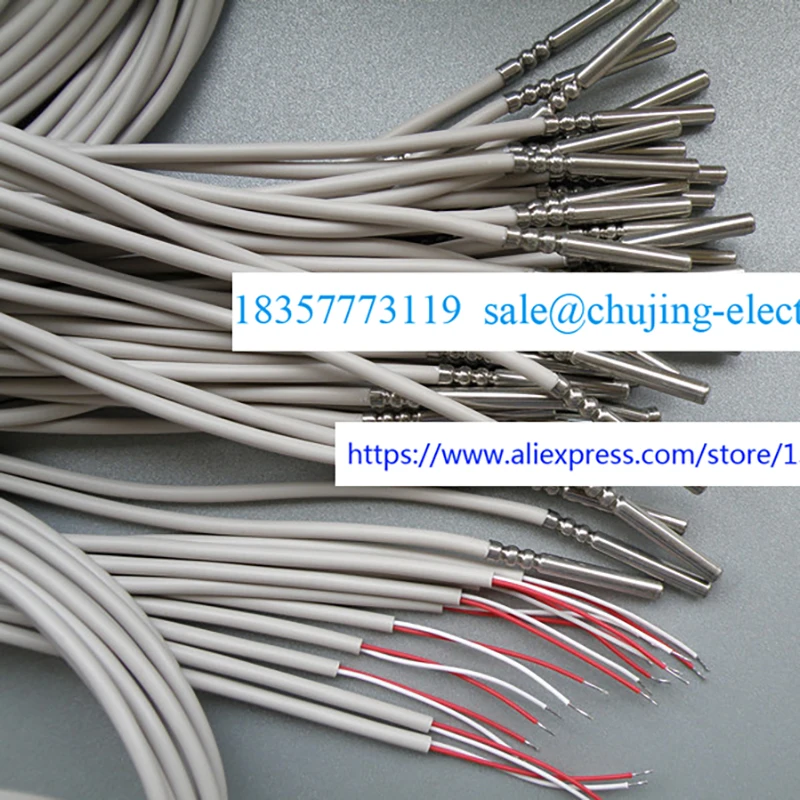 PT500-temperature-sensor-5-100mm-PT500-probe-Thermal-resistance-with ...