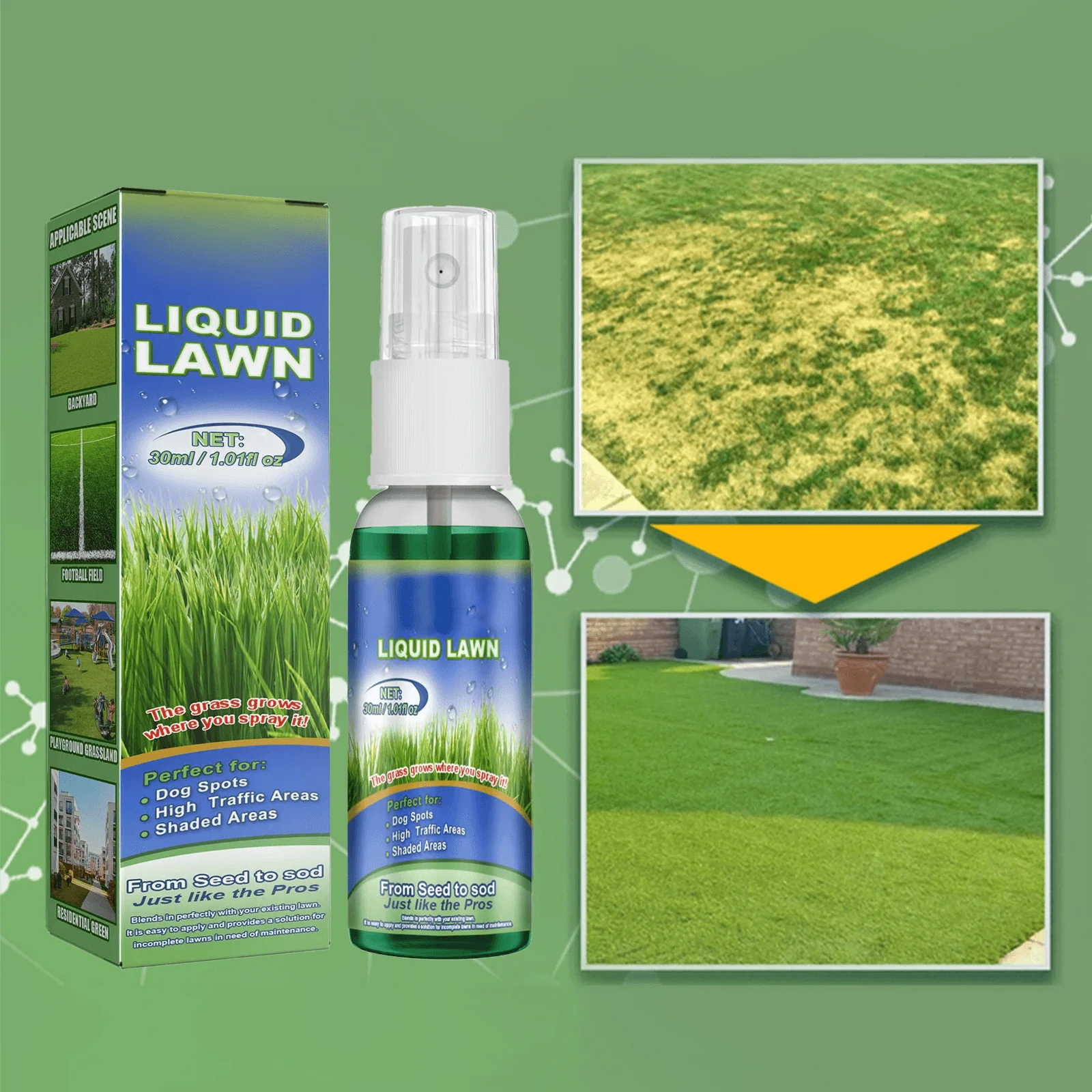 Green-Grass-Lawn-Spray-Household-Seeding-System-Liquid-for-Garden ...