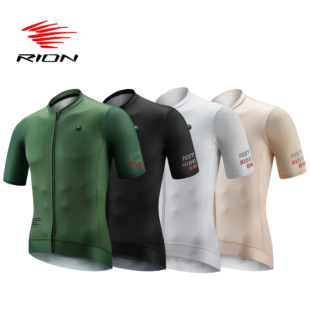 Rion-Herren-Rad-trikot-MTB-Mountainbike-Shirts-Rennrad-Fahrrad-Kleidung ...