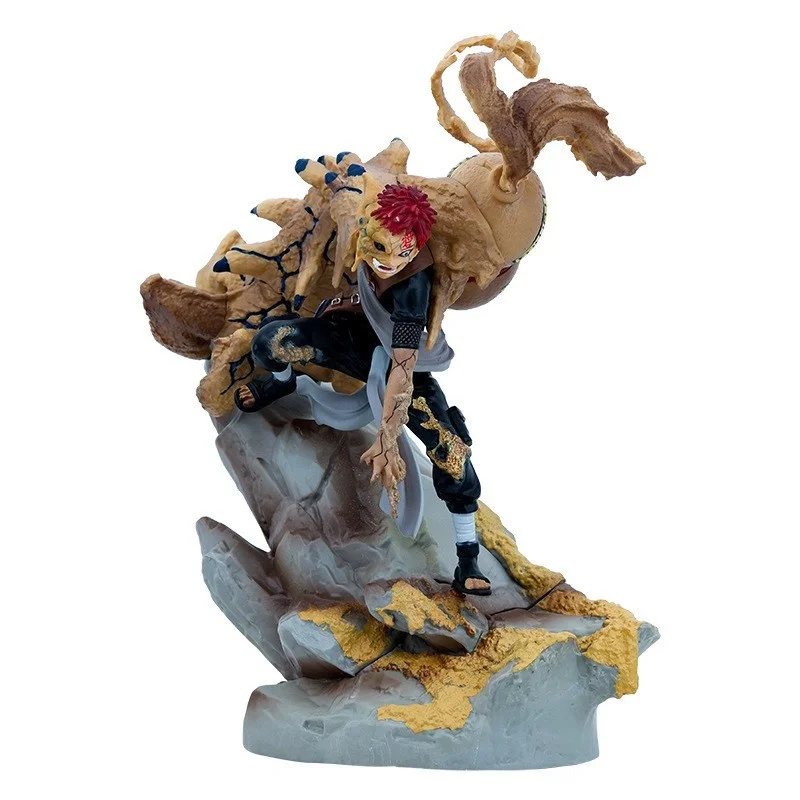 Naruto Shippuden Anime Figure Model GK Gaara Figurine 30cm PVC Sasuke ...