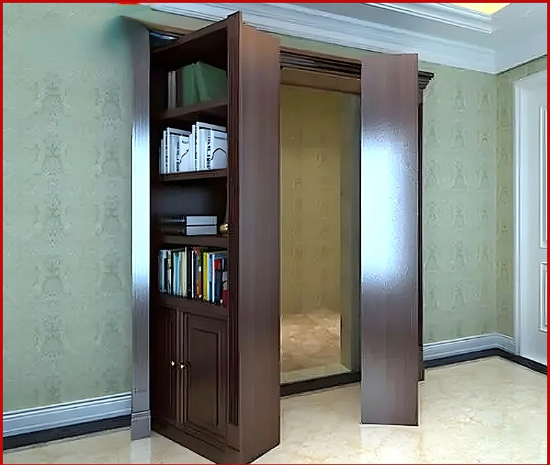 Invisible-Door-Hidden-Cabinet-Door-Cabinet-Study-Chamber-Cabinet ...