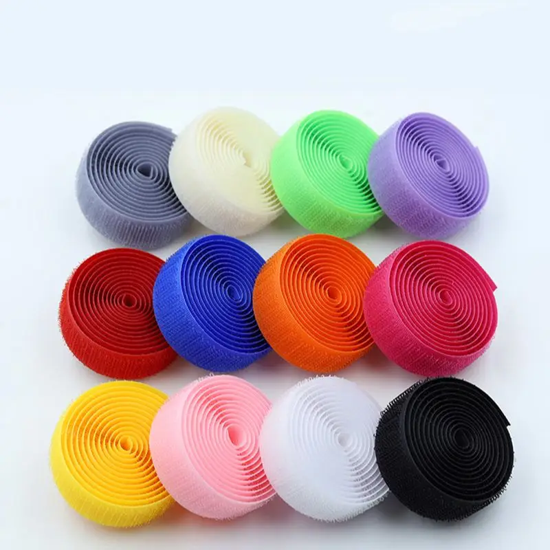 2CM Colorful Hook-and-Loop fastener self-adhesive No Adhesive Fastener ...