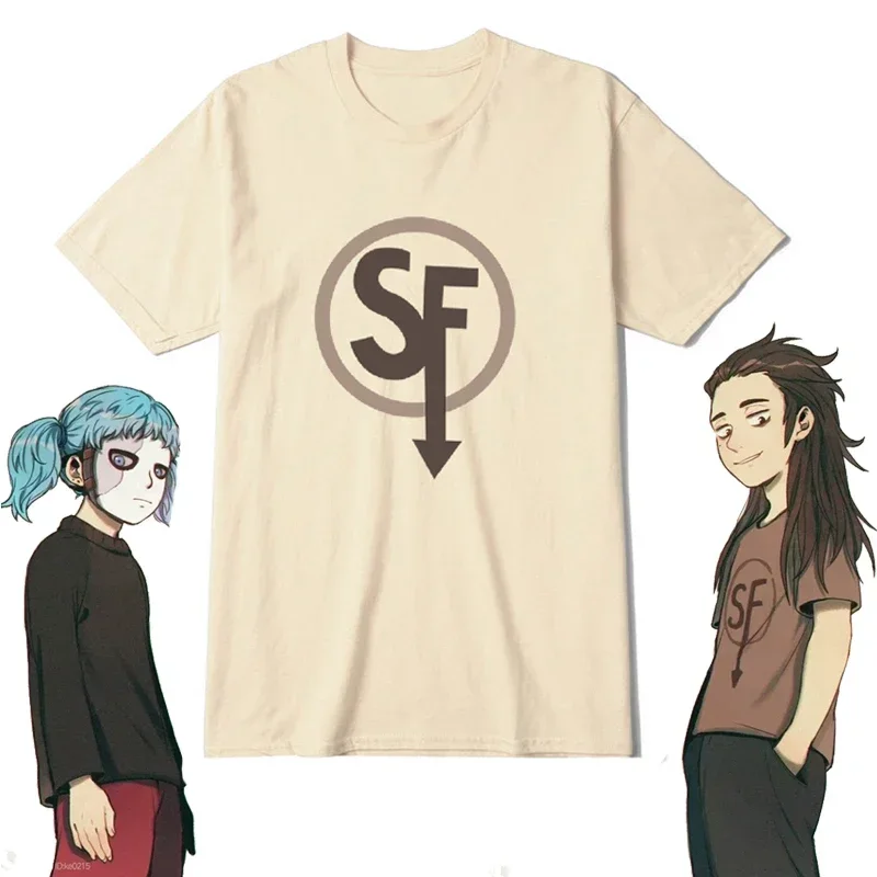 Game-Sally-Face-T-Shirts-Cosplay-Costume-Cotton-Larry-Printed-Shirt ...