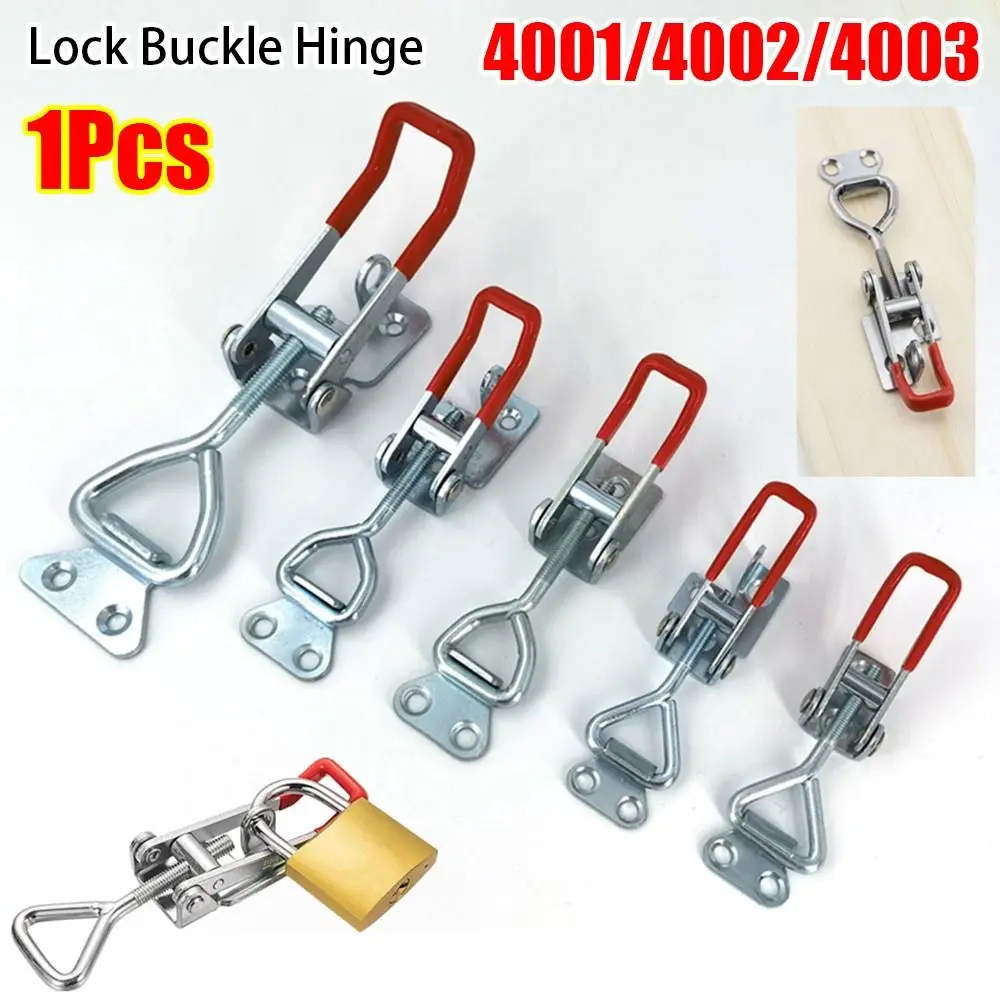 4001/4002/4003 Lock Buckle Hinge Adjustable Toolbox Case Metal Toggle ...