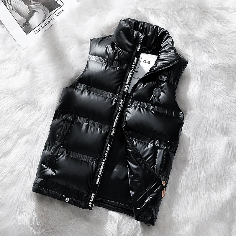 Bright-Color-Warm-Down-Vest-Vertical-Collar-Warm-Windproof-Fashion ...