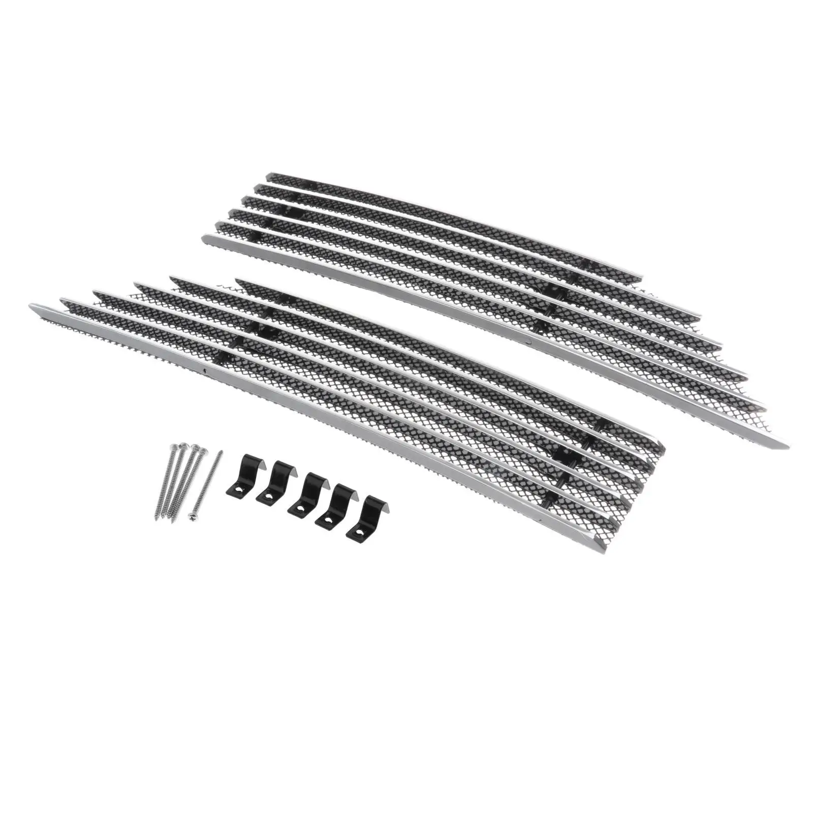 2x auto frente inferior grade da grade capa guarnições resistente para ...