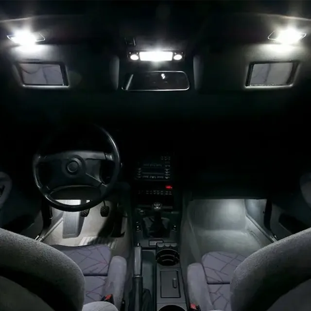 10pcs White Car Interior LED bulbs Kit For 2006-2012 Toyota RAV4 Map ...