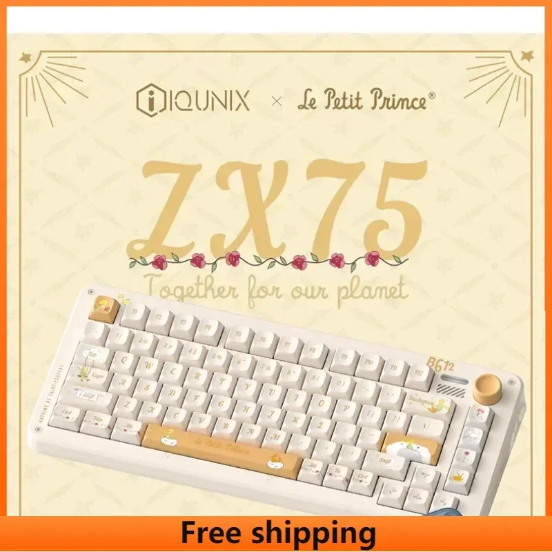 ZX75-Little-Prince-Wireless-Bluetooth-Three-mode-Mechanical-Keyboard ...