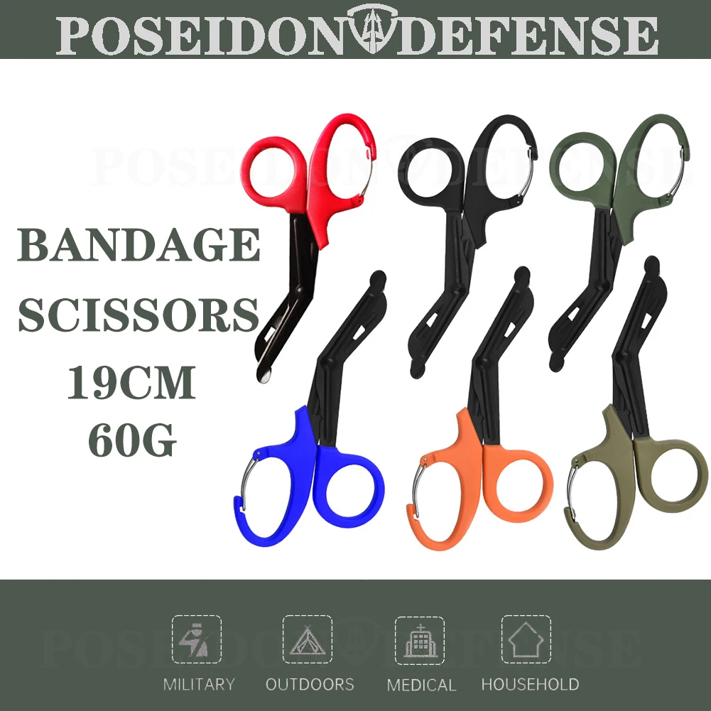 First-Aid-Outdoor-Gauze-Medical-Scissors-Trauma-Shears-18-5cm-Bandage ...