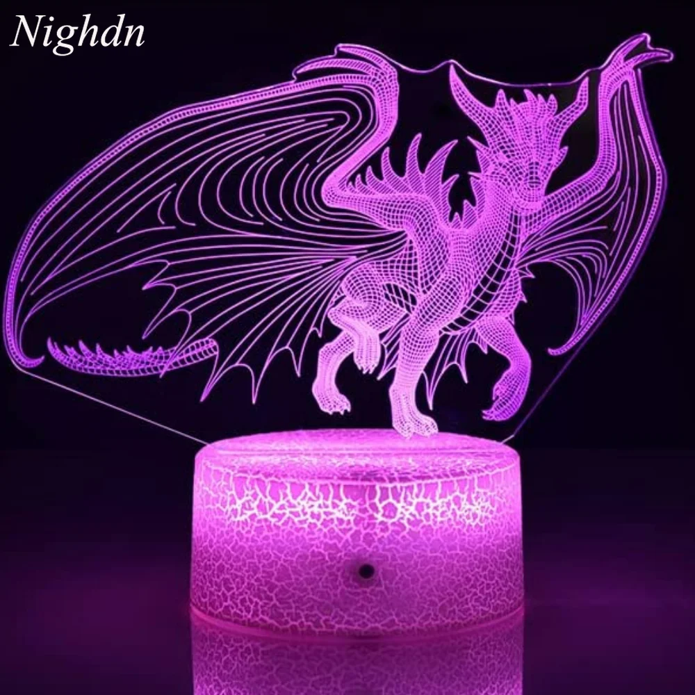 Dragon-Night-Light-Acrylic-LED-3D-Lamp-with-Remote-Control-16-Colors ...