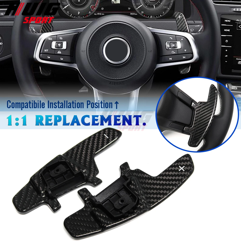 Car Steering Wheel DSG Shifter Paddle Extension For Volkswagen VW ...