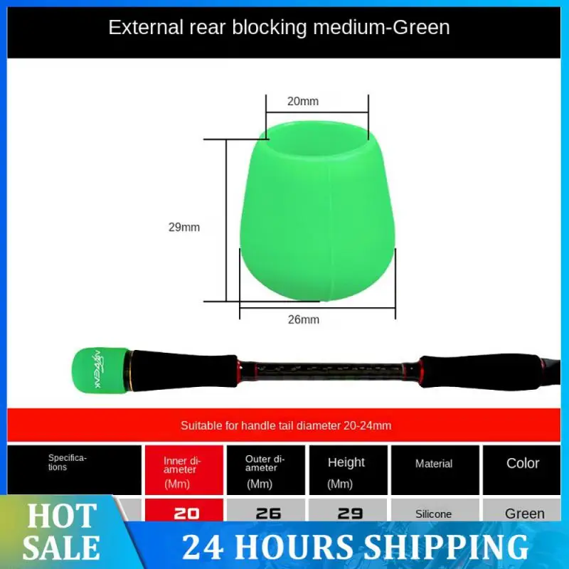 10pcs-Fishing-Rod-Bottom-Protector-Rod-Fixed-Ring-Fishing-Rod-Handle ...