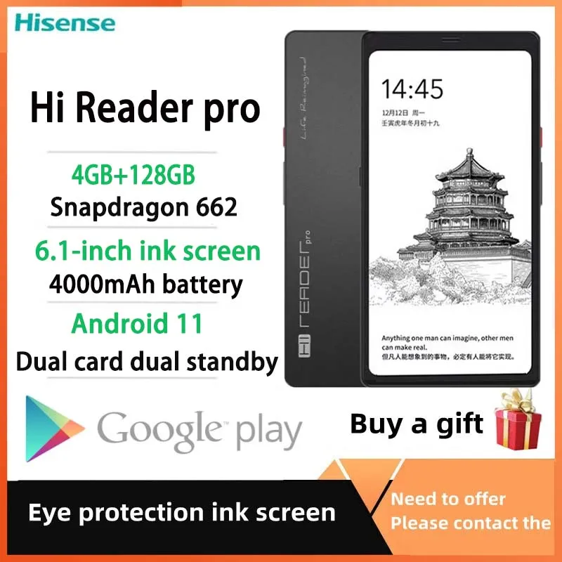 Hisense-Hi-ReaderPRO-Lector-de-E-book-m-vil-pantalla-de-tinta-de ...