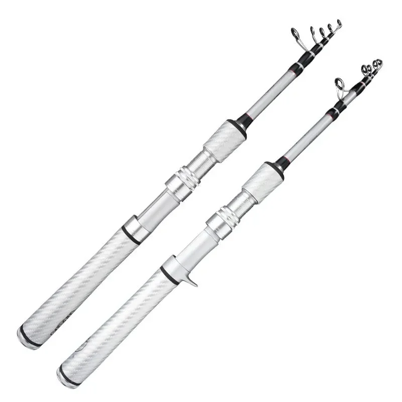 Meifeng Telescopic Luya Rod Portable Short Section with Large Guide ...