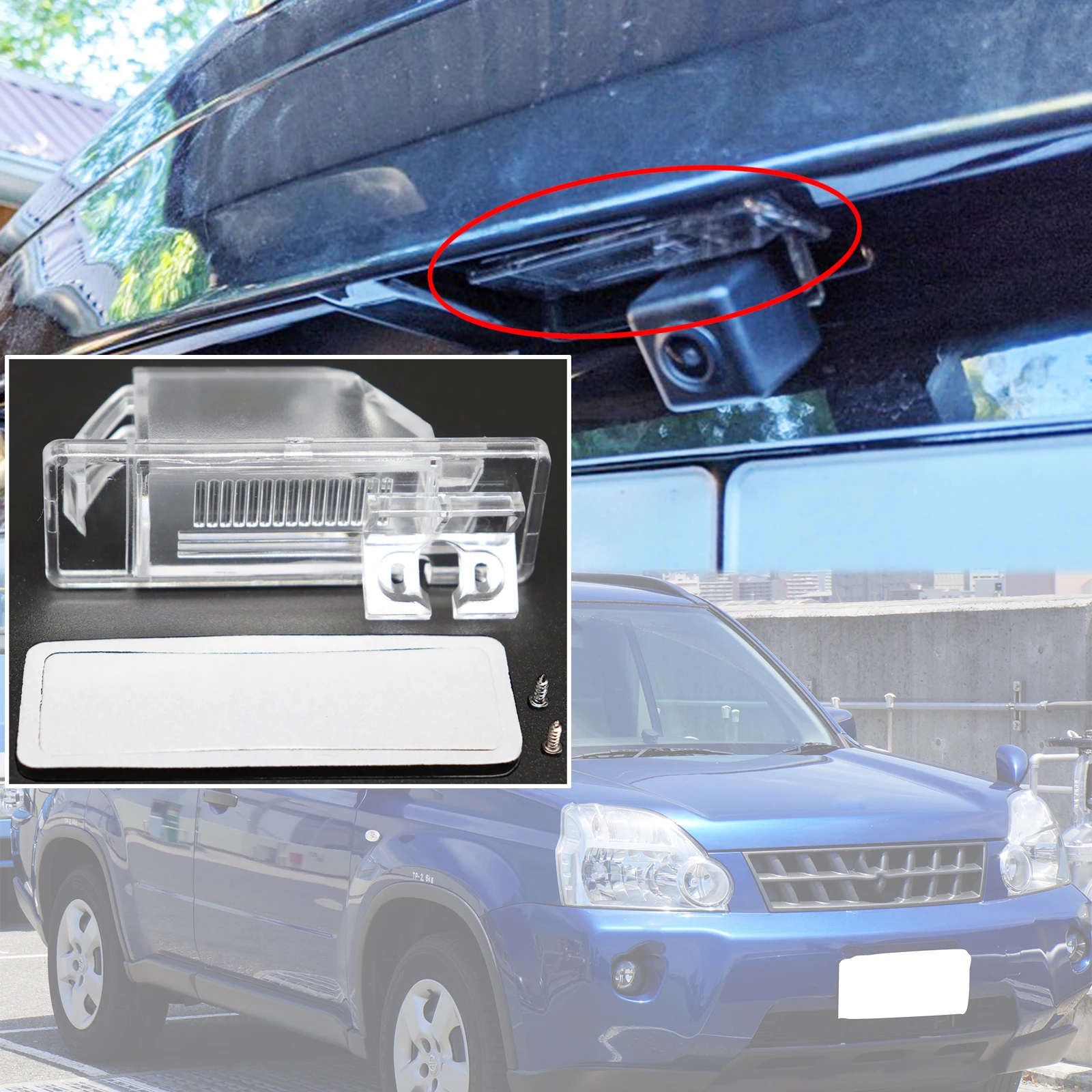 For Nissan X-Trail T31 2013 2012 2011 2010 2009 2008 2007 Car Rear View ...
