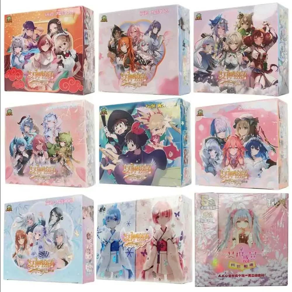 Goddess-Story-Cards-Box-Girl-Party-Card-Rare-Bronzing-Flash-Anime-Hobby ...