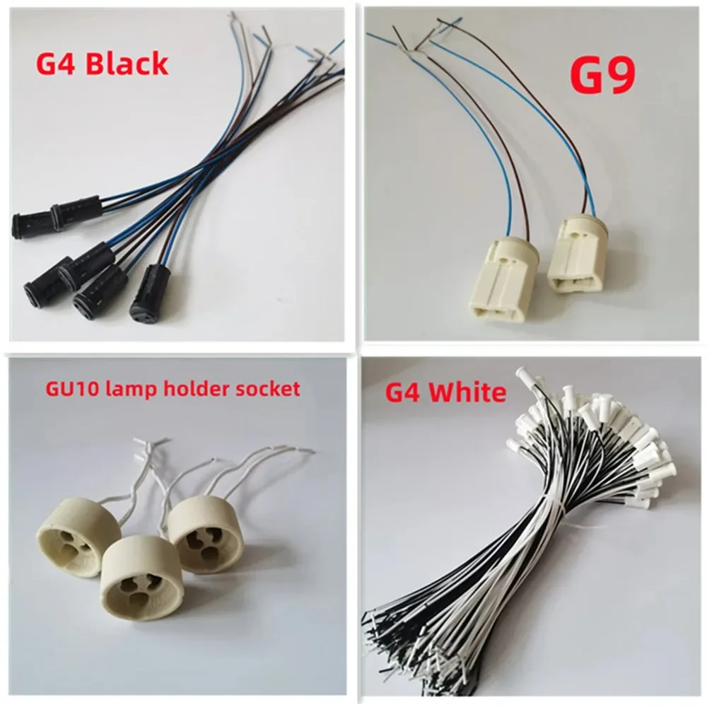 G4-G9-GU10-MR16-Base-Holder-Ceramic-Wire-Adapter-Halogen-Socket ...