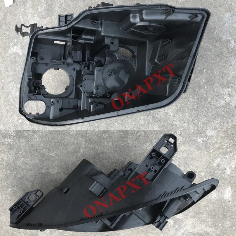 For Mercedes Benz GLA Class 2015 2017 Front Headlight Cover Black Base Rear Casing Headlamp Back ...