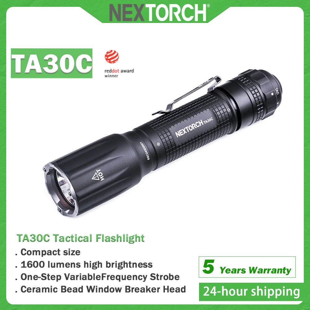 NEXTORCH-TA30C-LED-Tactical-flashlight-High-power-torch-High-brightness ...