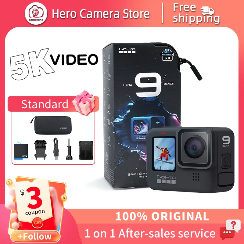 GoPro-hero-9-black-5K-Action-camera-self-timer-anti-shake-20MP-live ...