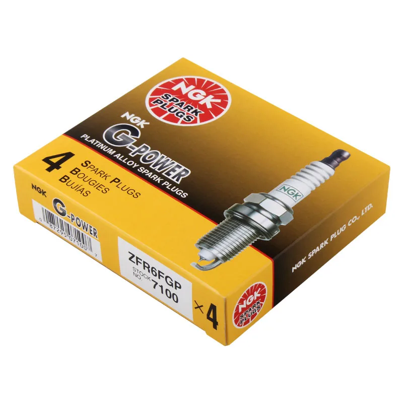 4Pcs-Lot-7100-ZFR6FGP-NGK-Platinum-Spark-Plug-for-Audi-A1-A3-Skoda-Yeti ...