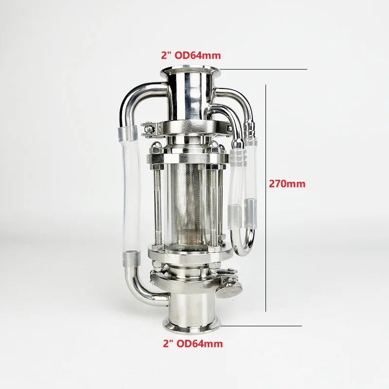 2-51mm-FlangeOD64mm-Soxhlet-Extractor-Set-With-Diopter-And-Basket-SS304 ...