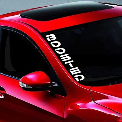 Truck Front Window Decals