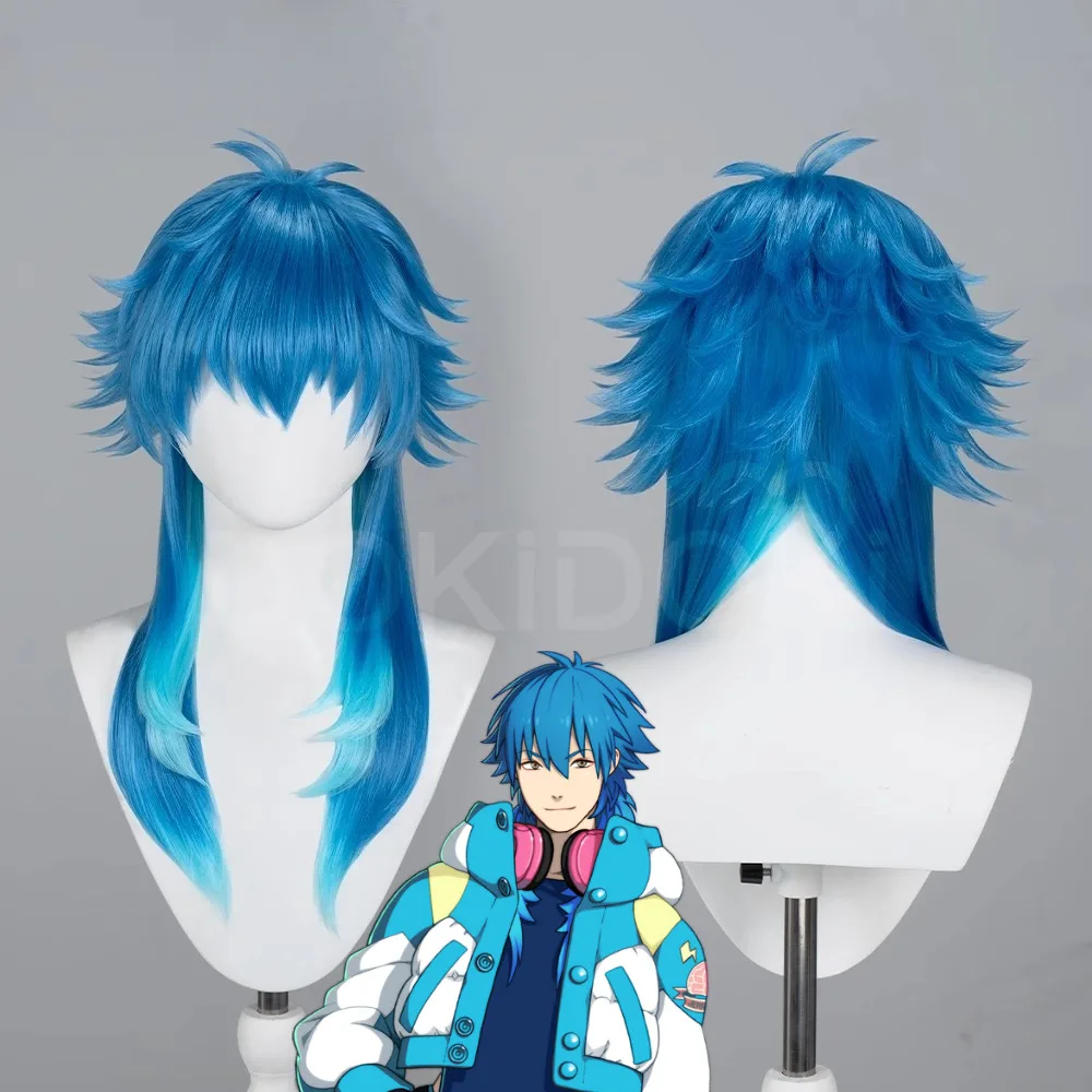DRAMAtical Murder DMMD Seragaki Aoba Cosplay Costume Hair Medium Long ...