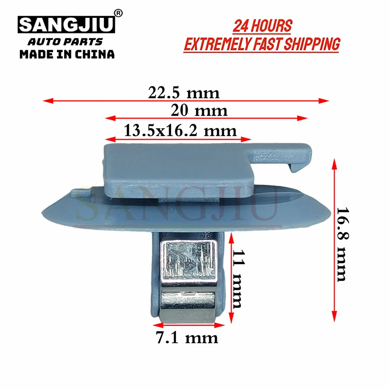 20Pcs-Clips-Moulding-Windshield-Pillar-For-GM-Opel-Buick-Allure ...