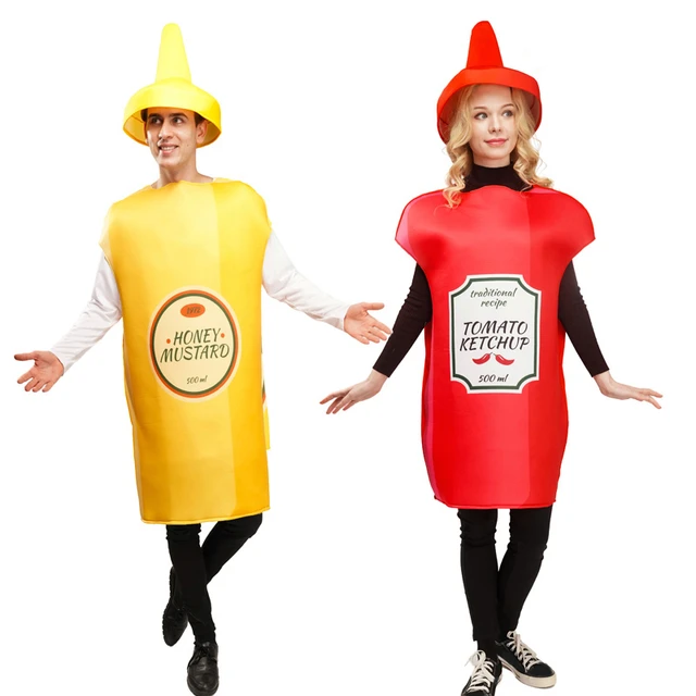 Ketchup And Mustard Costumes Diy