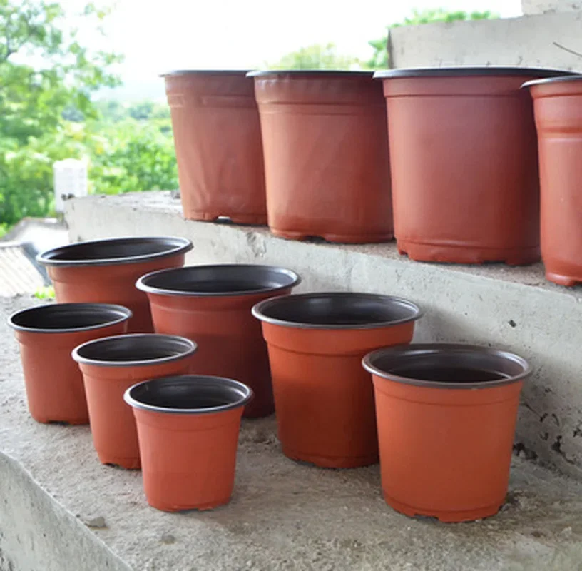 Plastic-Grow-Box-Fall-Resistant-Tray-For-Home-Garden-Plant-Pot-Nursery ...