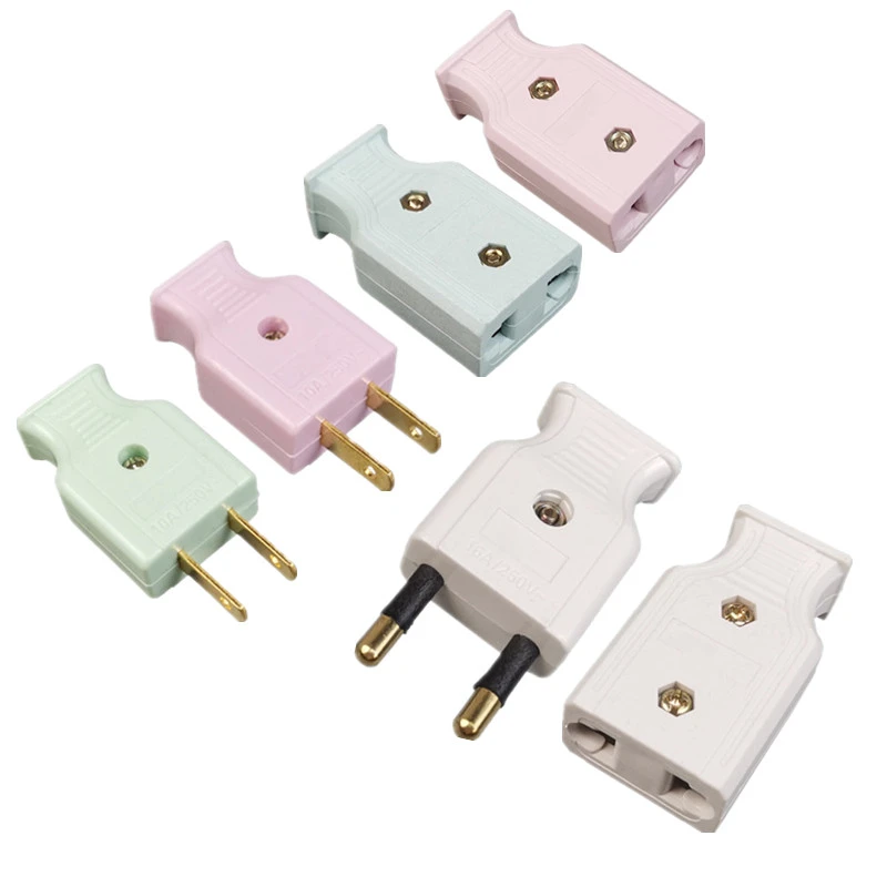 Female Electrical Us Plug | Electrical Socket Plug | White Cable Us ...